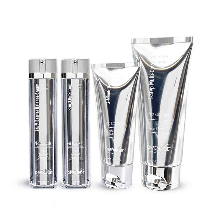 DefenAge AM/PM Routine Kit, Daily Skincare Kit, Pre/Post Procedure Kit ...